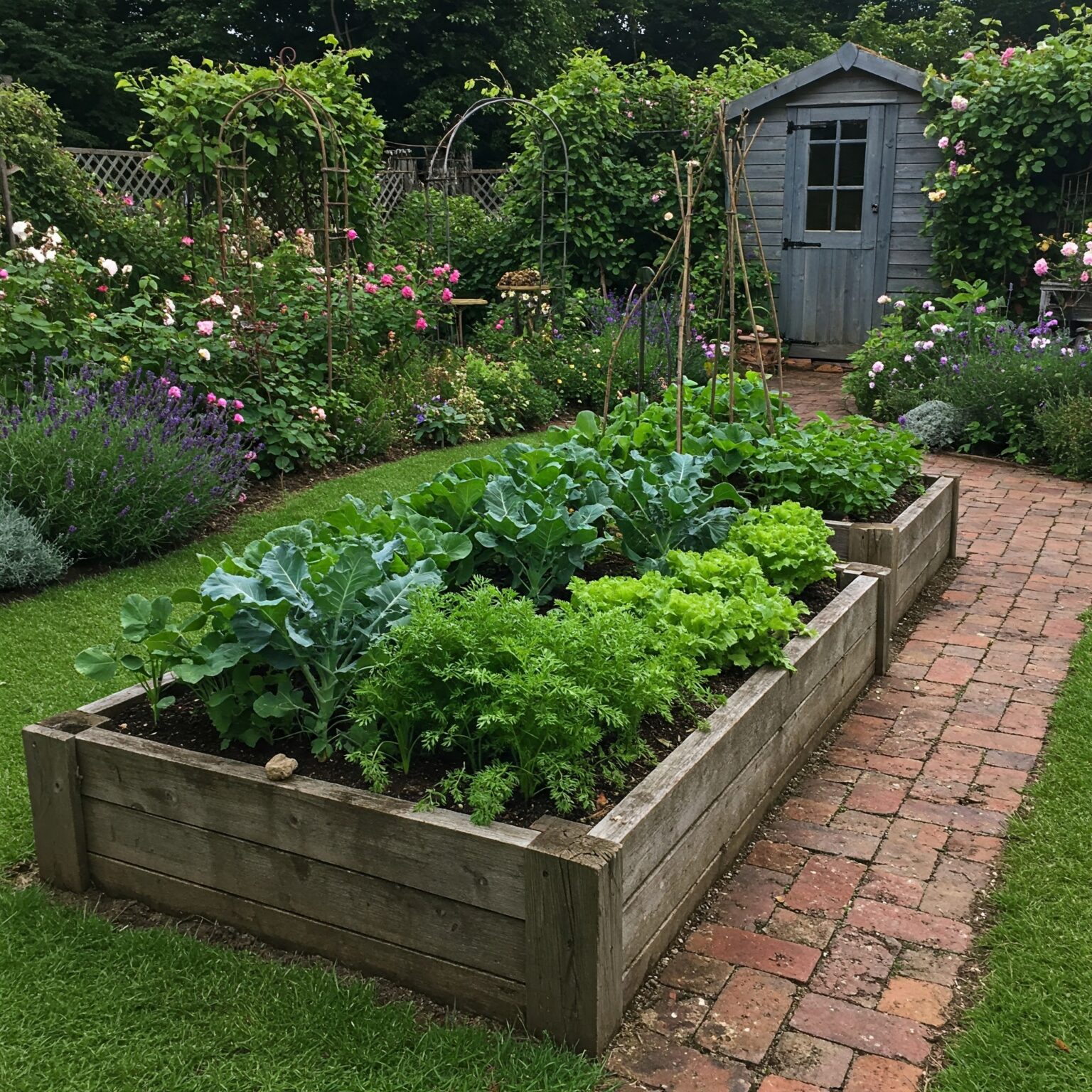 8 Charming Rustic Garden Design Ideas You'll Love - Gardeners and Plants